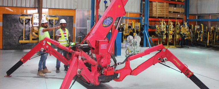 Training & Support, Spider Cranes Heavy Lifter Fleet - Spider Plus